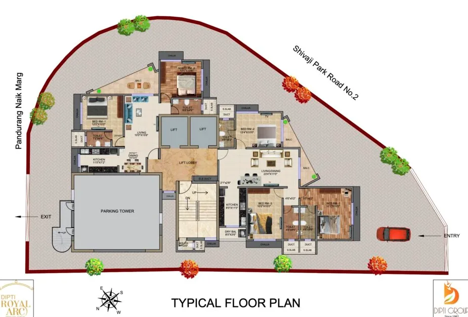 Dipti Royal Arc — Dadar West | Project Details — PROPi.IN